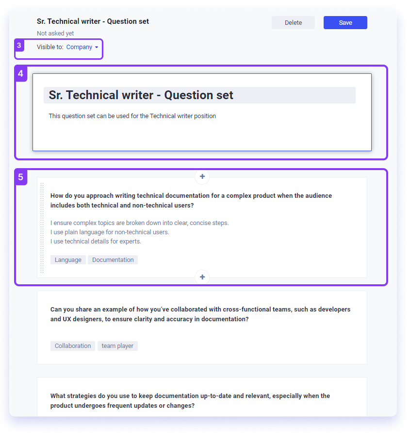 Interview questions – Spark Hire Recruit Support