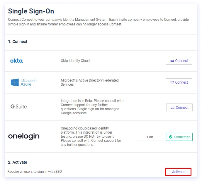 OneLogin SSO integration – Spark Hire Recruit Support
