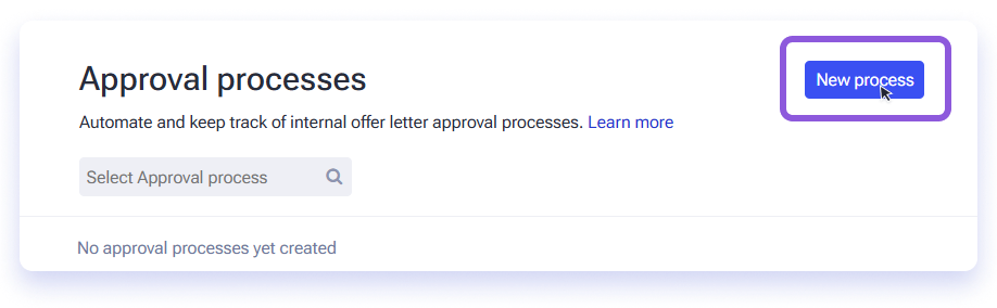 Approval processes – Spark Hire Recruit Support