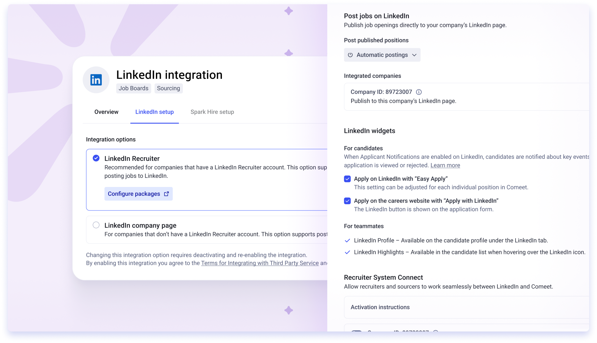 Recruit Pro plan – Spark Hire Recruit Support
